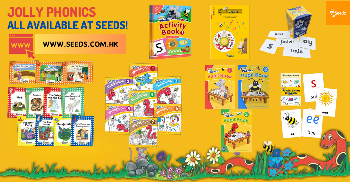 Jolly Phonics — Seeds Children's Bookstore