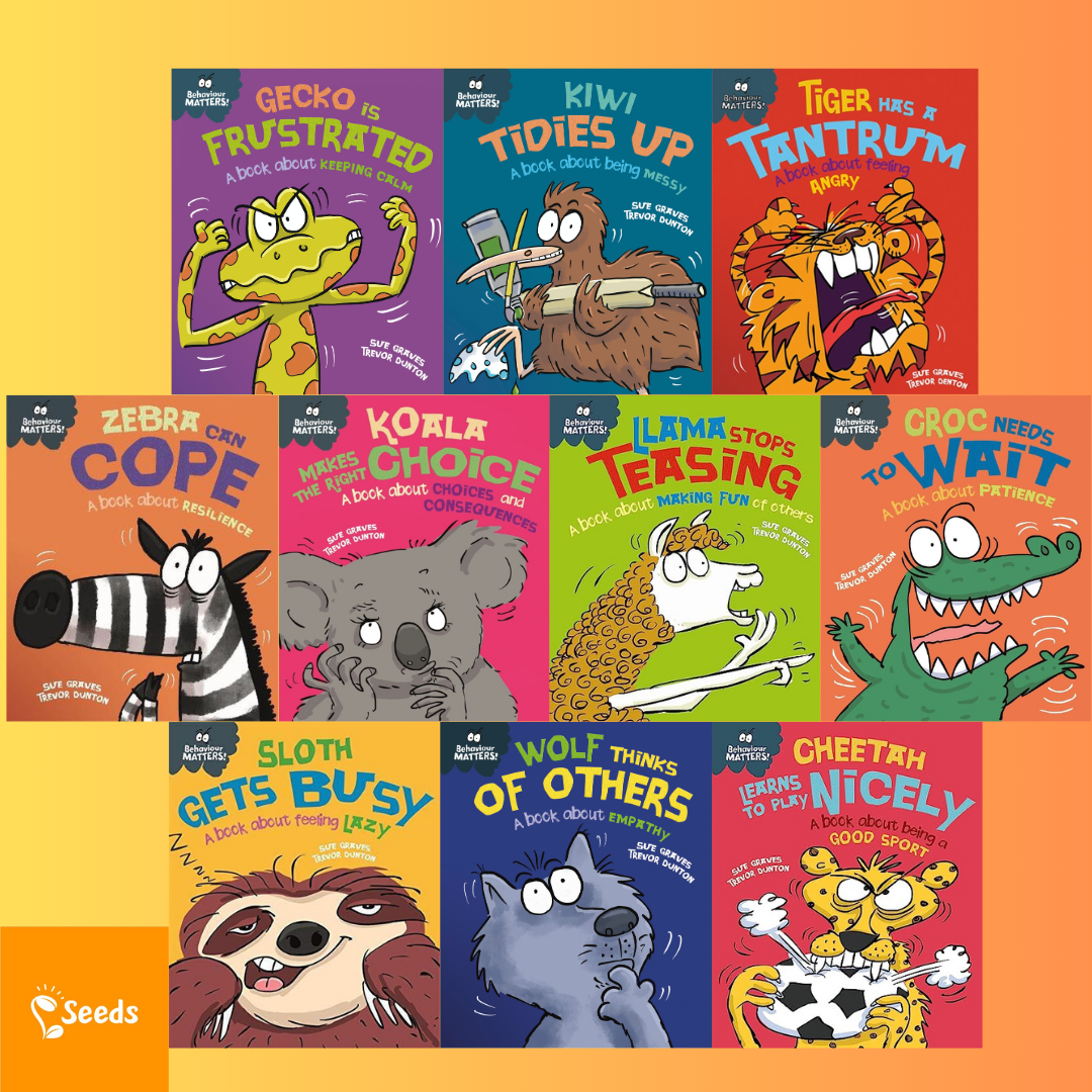 Sue Graves Behaviour Matters Series 10 books Collection A — Seeds ...