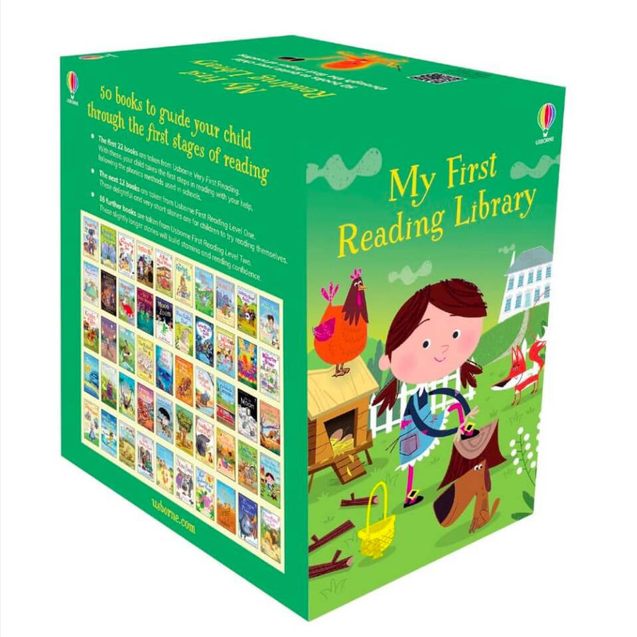 New Usborne My First Reading Library - Stage 1 (with QR code Audio ...