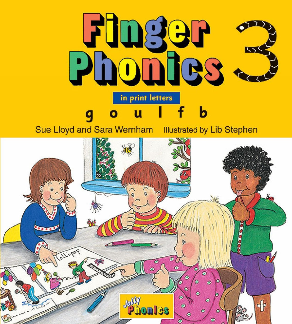 Finger Phonics Book 3 (in print letters) - Seeds Children's Bookstore