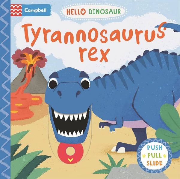 Tyrannosaurus rex : A Push Pull Slide Dinosaur Book — Seeds Children's ...