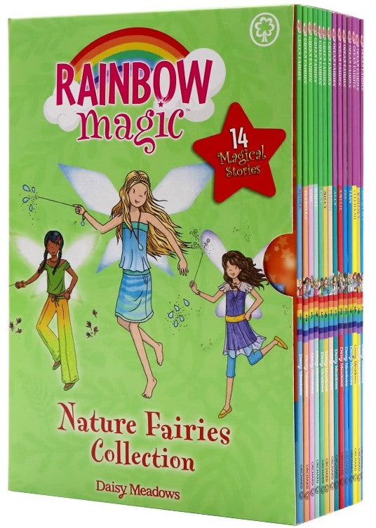 Rainbow Magic Nature Fairies 14 Book Collection Set - Seeds Children's ...
