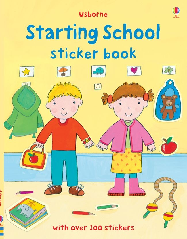 Starting School Sticker Book — Seeds Children's Bookstore
