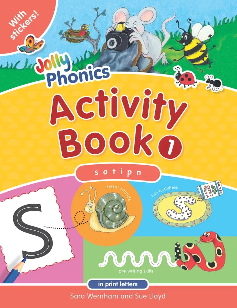 Jolly Phonics Activity Book 1 (in print letters) [JL698] — Seeds ...