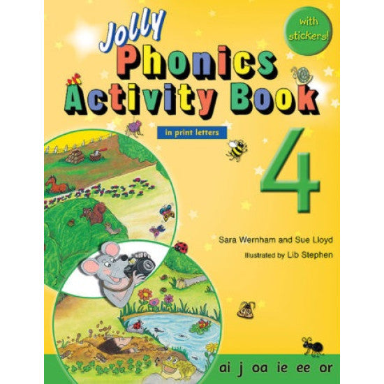 Jolly Phonics Activity Book 4 - Seeds Children's Bookstore