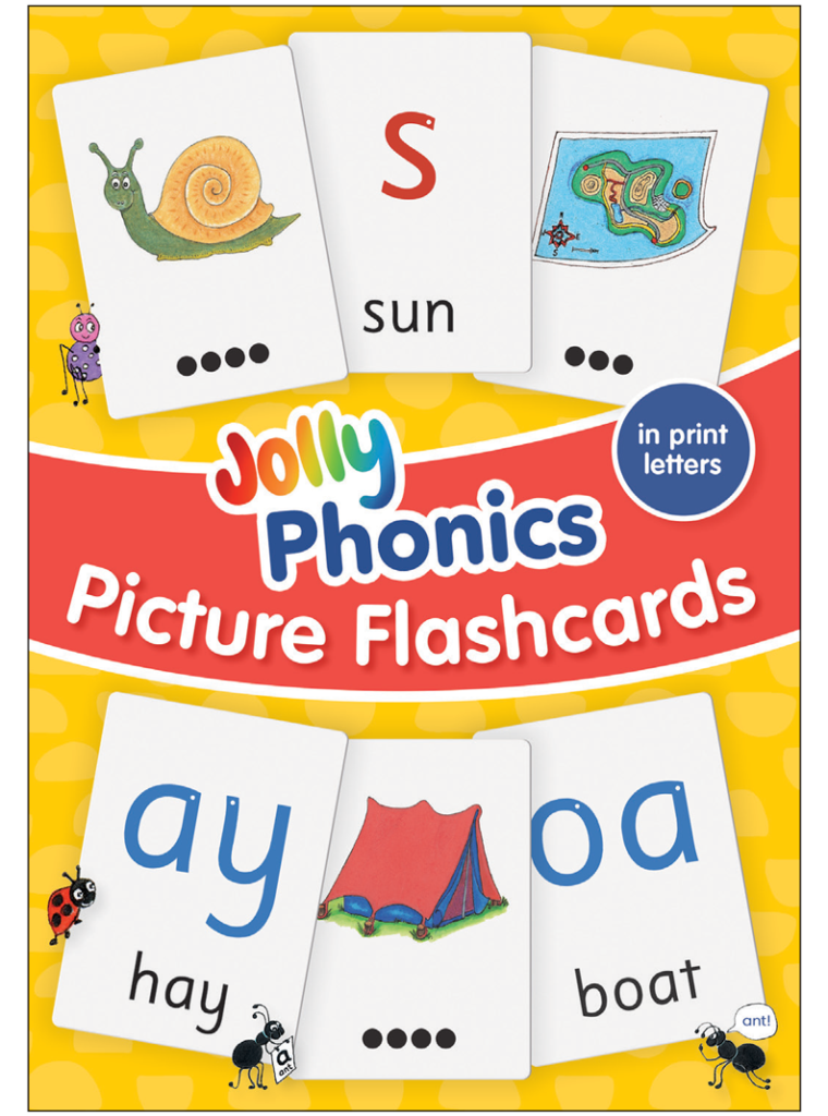 Jolly Phonics Picture Flashcards (in print letters) [JL399] — Seeds ...