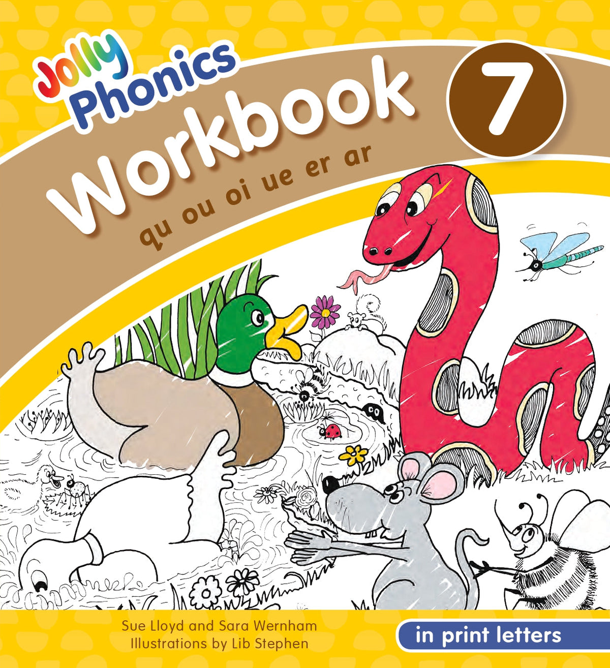 Jolly Phonics Workbook 7 (in print letters) [JL6819] — Seeds Children's ...