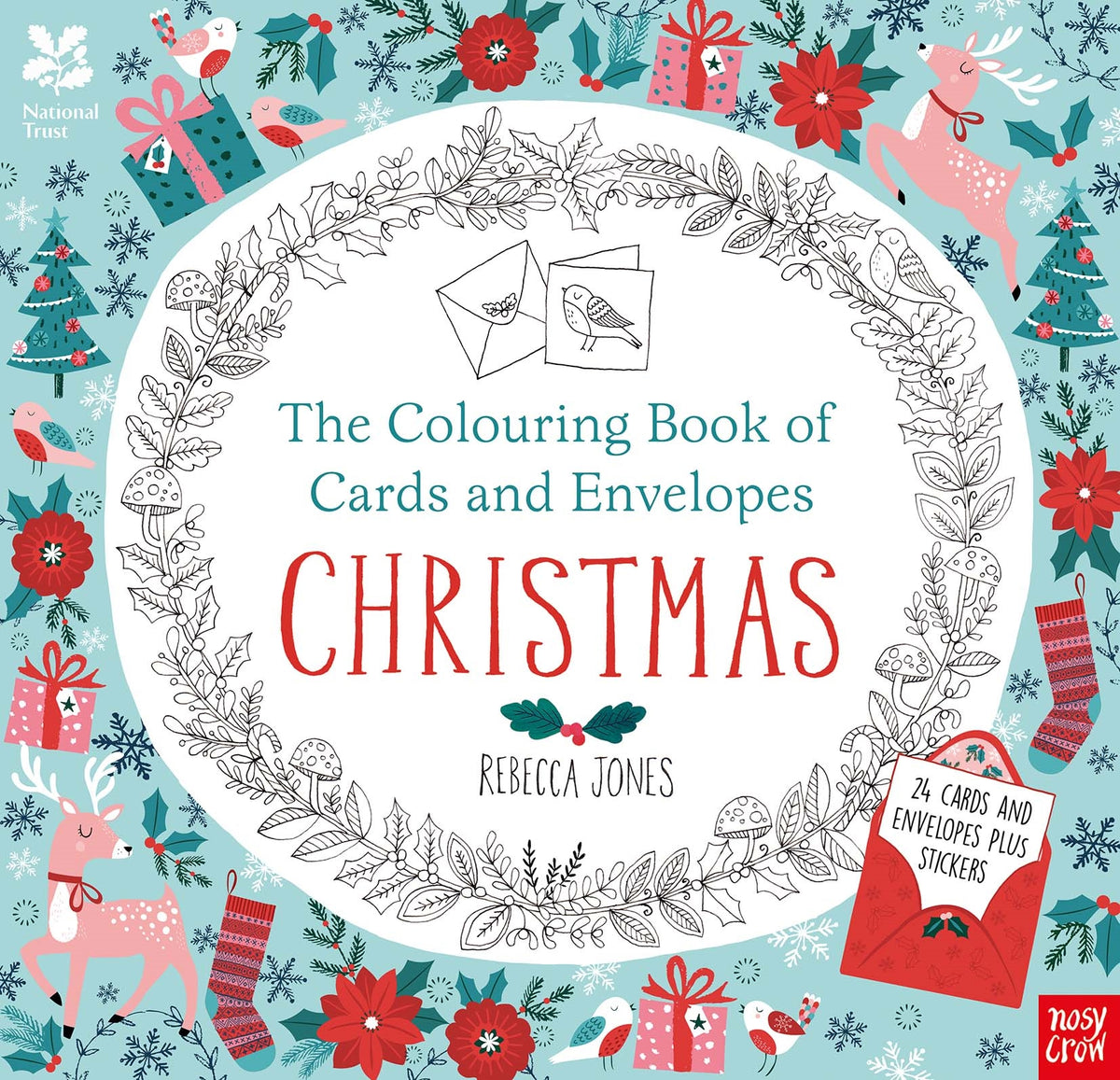 National Trust: The Colouring Book of Cards and Envelopes - Christmas ...