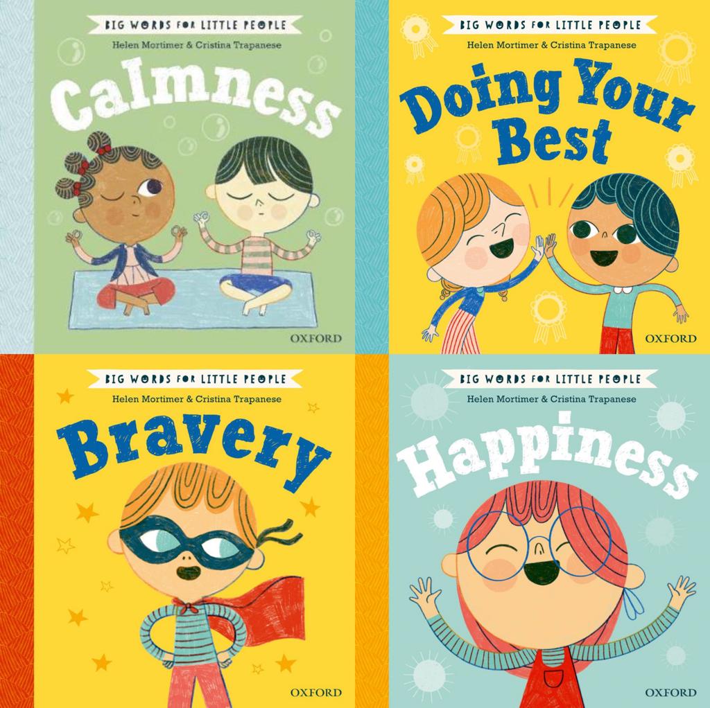 Big Words for Little People (4 Books) - Calmness, Doing Your Best, Bra ...