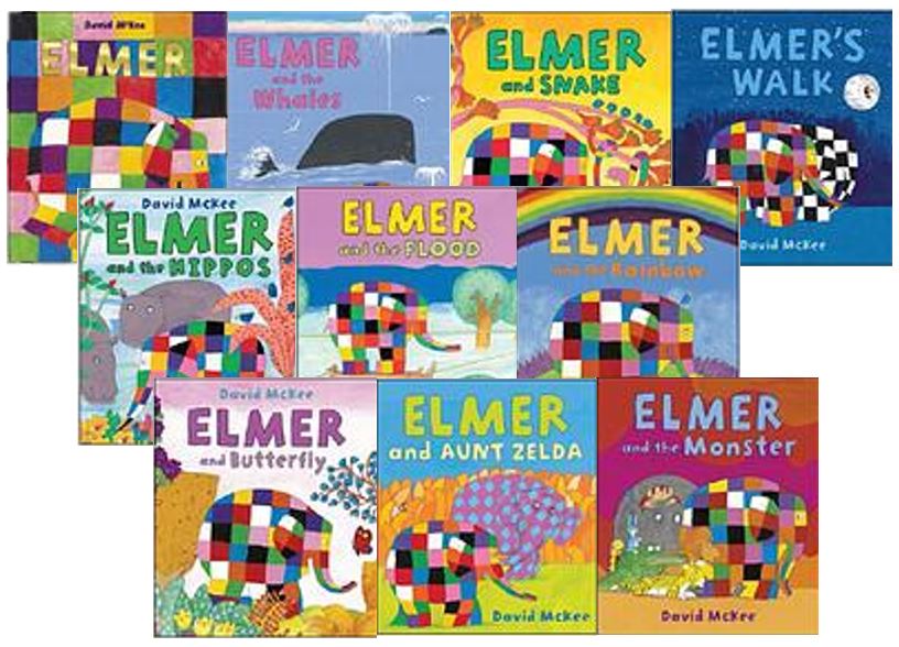 Elmer Ten classic picture books — Seeds Children's Bookstore